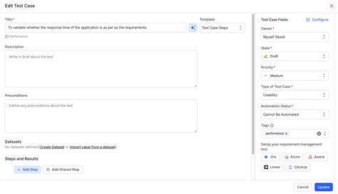 Test Datasets Browserstack Docs