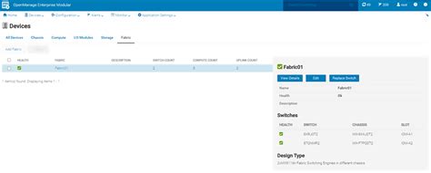Viewing Smartfabric Health And Status Dell Poweredge Mx Networking Deployment Guide Dell