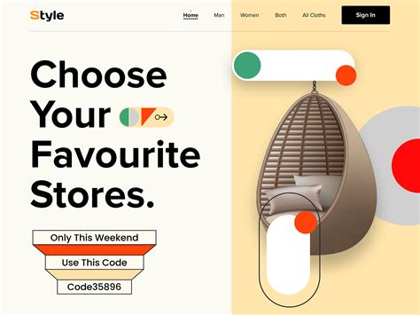 Ecommerce Web Header Exploration By Akash Ahamed On Dribbble