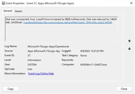 aaron m on linkedin announcing public preview fslogix disk compaction