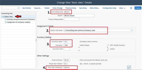 Controlling Area In Sap