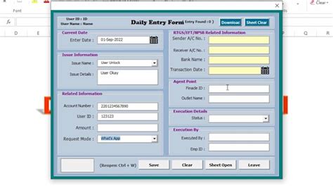 Make Attractive Excel Data Entry Userform For You By Khaledmahmud10