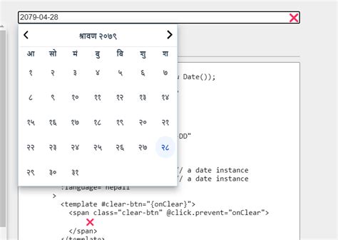 Vue Nepali Date Picker NPM Npm Io