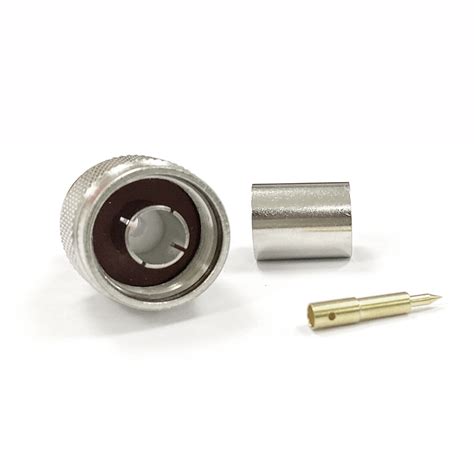 1pc N Male Plug Rf Coax Convertor Connector Crimp Grandado