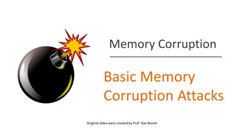 Ppt Basic Memory Corruption Attacks Powerpoint Presentation Free