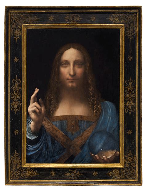 Será Subastada Salvator Mundi Una Obra De Leonardo Da Vinci Estimada