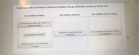 solved classify cach of the events based on whether the