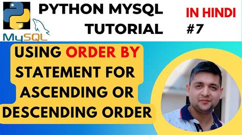 Using Order By Statement For Sorting Result In Mysql Python Python