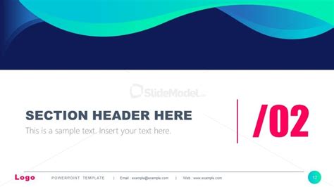 Simple Section Header Slide For Multi Purpose Ppt Template Slidemodel