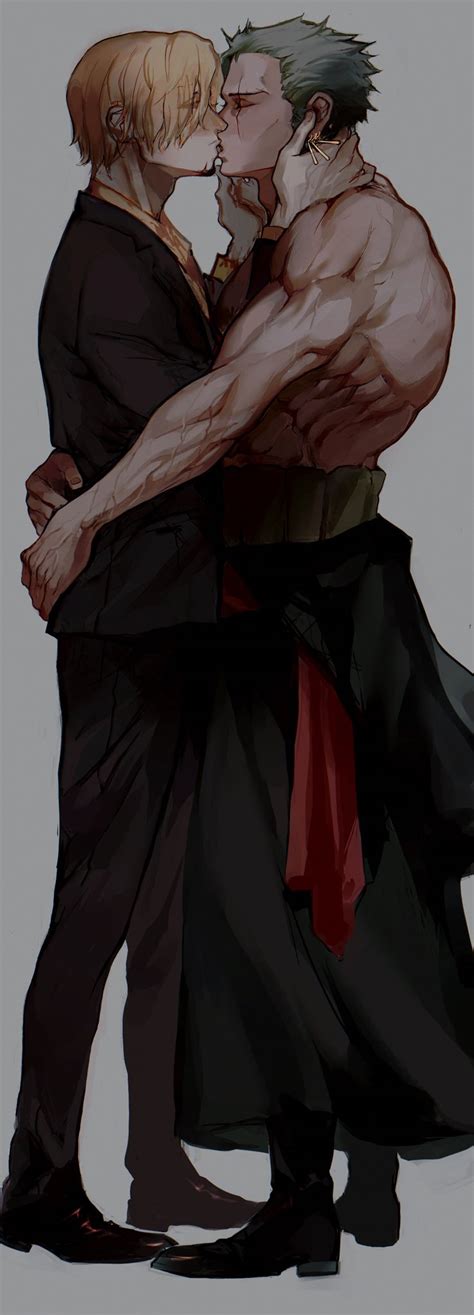 Sanji And Zoro Kiss