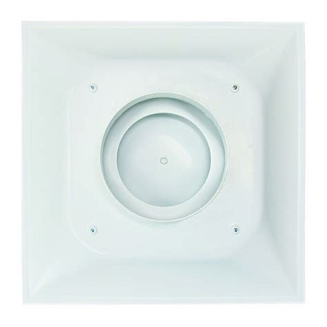 EGER PRODUCTS EA310W SP 10 In Celing Diffuser White Never Rust 3 Cone