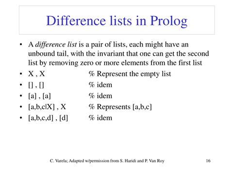Ppt Declarative Programming Techniques Accumulators Difference Lists