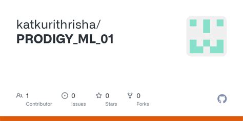 github katkurithrisha prodigy ml 01