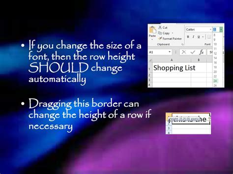 Basic parts of Excel Office ppt download