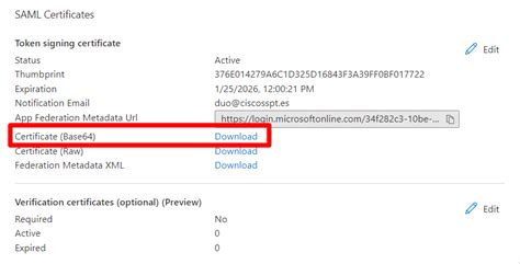 为带有duo和azure的安全管理设备配置saml Cisco