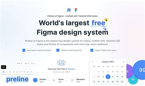 Preline Design System Open Source Basé Sur Tailwind Css