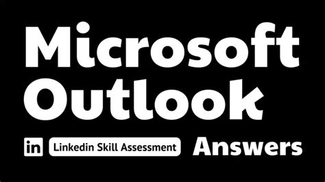 Microsoft Outlook Linkedin Quiz Answers Theanswershome