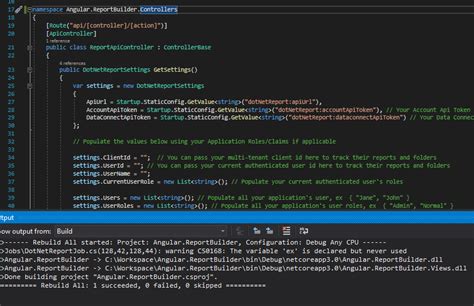 Adding Dotnet Report To An Angular Project Using Net Core Dnr