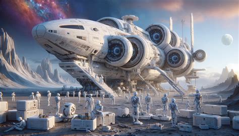 Download Ai Generated Spaceship Space Royalty Free Stock
