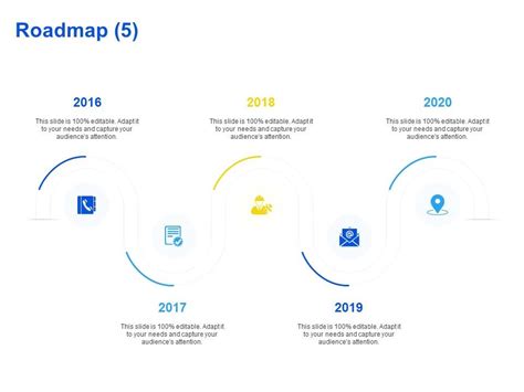 Roadmap Five Stage L Ppt Powerpoint Presentation File Demonstration PowerPoint Slide