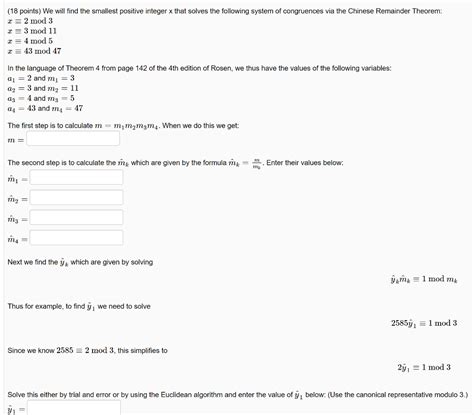 Solved 18 Points We Will Find The Smallest Positive Chegg Com