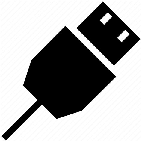 Usb Connection Usb Connector Usb Plug Usb Plug Cable Usb Port Icon Download On Iconfinder