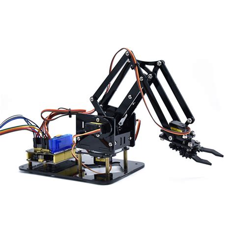 Stem Braccio Robotico 4dof Per Arduino Con Controllo Joystick E App
