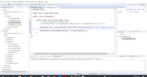 Finanzas Excel Vba Sql Y Algo Más Hola Mundo En Java Ambiente