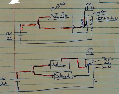 Transistor And Solenoid And Arduino Not Acting As Expected Page 2