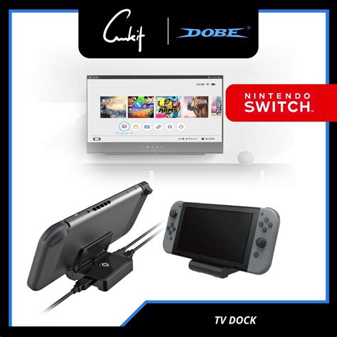 07 07 Sale 】dobe Nintendo Switch Tv Dock Nintendo Switch Tv Converter Dock Hdmi Converter