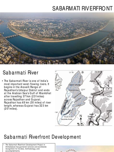 Sabarmati Riverfront Development Pdf Environmental Issues Water