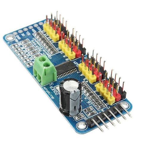 módulo i2c pwm servo 16 canais pca9685 eletrônica Ômega