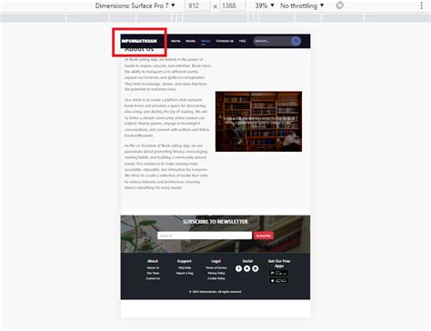 [bug] unaligned about us heading · issue 246 · open xyz informatician
