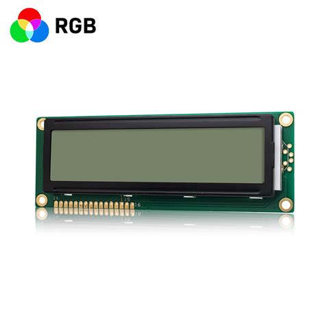 Character Lcd Module 16x2 Fstn With Rgb Backlight Display Arduino