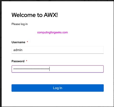 How To Run Ansible Awx On Kubernetes Openshift Cluster Computingforgeeks