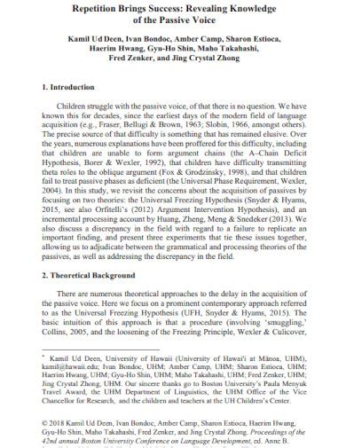 100 Passive Voice Examples