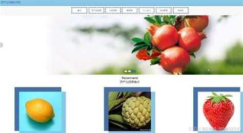 基于nodejsvue农产品销售系统 程序论文开题 计算机毕业设计 Csdn博客