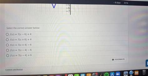 Solved Which Of The Following Functions Is Shown In The Chegg