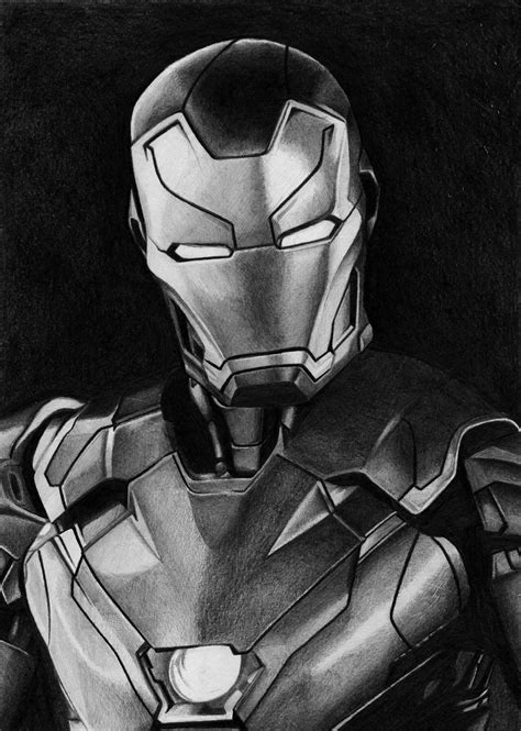 How To Draw Iron Man Face Drawing Word Searches
