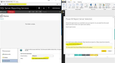solved couldn t find a power bi report server microsoft fabric community