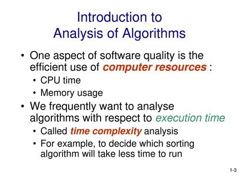 Introduction To Analysis Of Algorithms Ppt Download