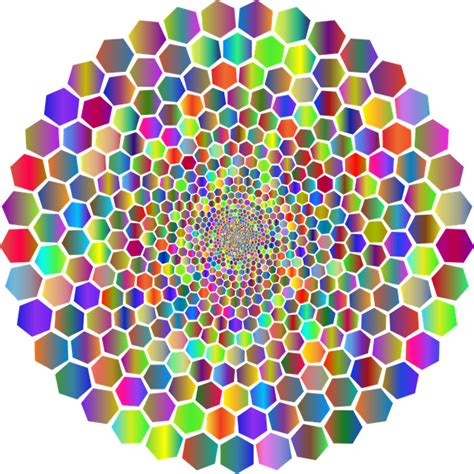 육각형 만다라 와동 Pixabay의 무료 벡터 그래픽