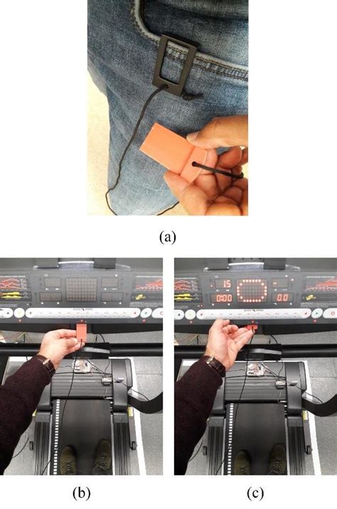Utilizing The Safety Key Of The Treadmill In Our Experiment A Download Scientific Diagram