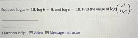 Solved The expression log(z20x18y20) can be written in the | Chegg.com