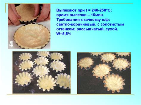 Приготовление пирожного «Корзиночка» - песочная с масляным кремом ...