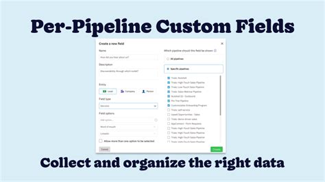 Improve Organization With Per Pipeline Custom Fields Nutshell