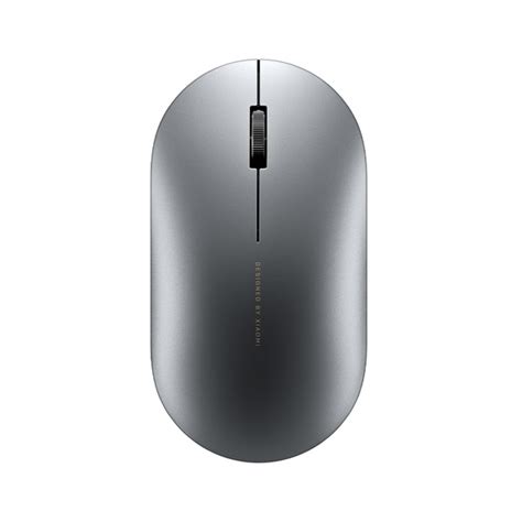 Мышь беспроводная Xiaomi Mi Elegant Mouse Metallic Edition, черный ...