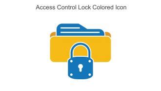 Access Control Lock Colored Icon In Powerpoint Pptx Png And Editable Eps Format PPT Example