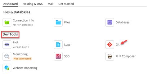 how to set up git integration in plesk for version control eukhost