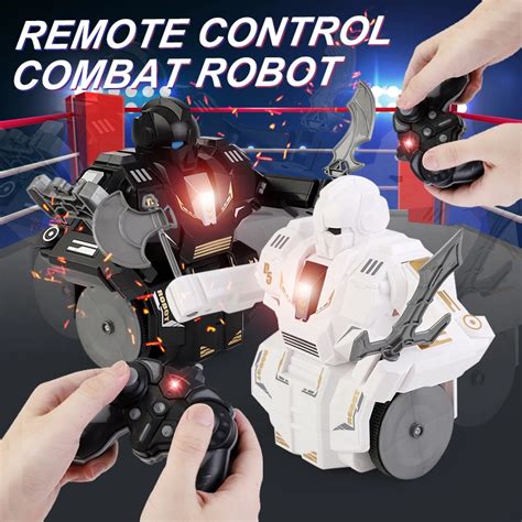 New 24g Rc Battle Robot Toys Boxing And Fighting Remote Control Robot
